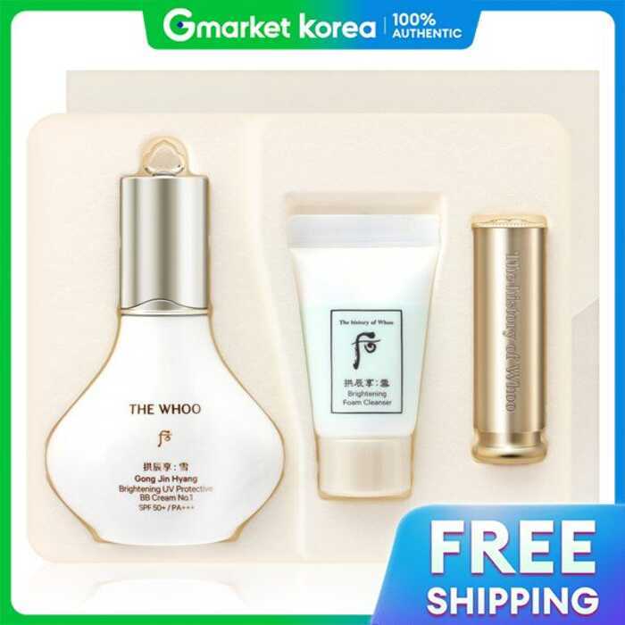 history of whoo | The Face Shop Whitening Tone-Up BB Cream Set 1 Light ...