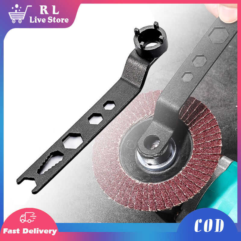 Four-Jaw Adjustable Angle Grinder Key Pin Spanner Lock Nut Wrench ...