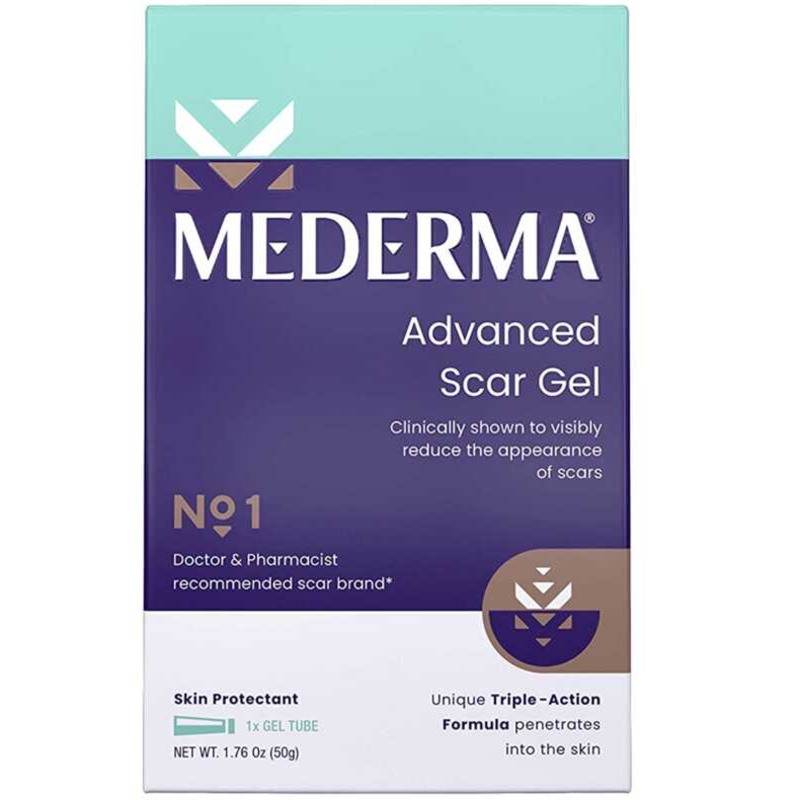 Mederma Advanced Scar Gel 1X Daily - 1.76Oz 50G/20G New Look 400 ...