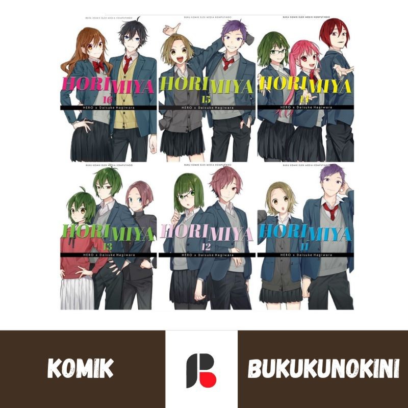 (Original, Seal) Horimiya Comics Vol 1 2 3 4 5 6 7 8 9 10 11 12 13 14 ...