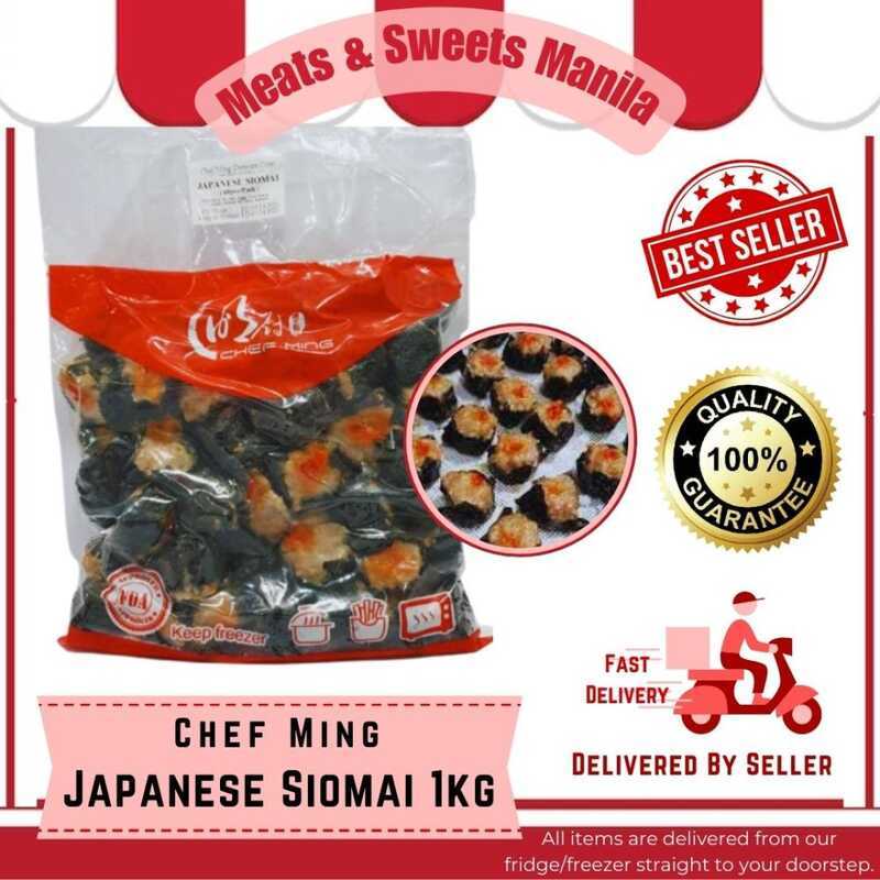Chef Ming Dimsum Japanese Siomai 1Kg 60' XCC | Shopee Philippines