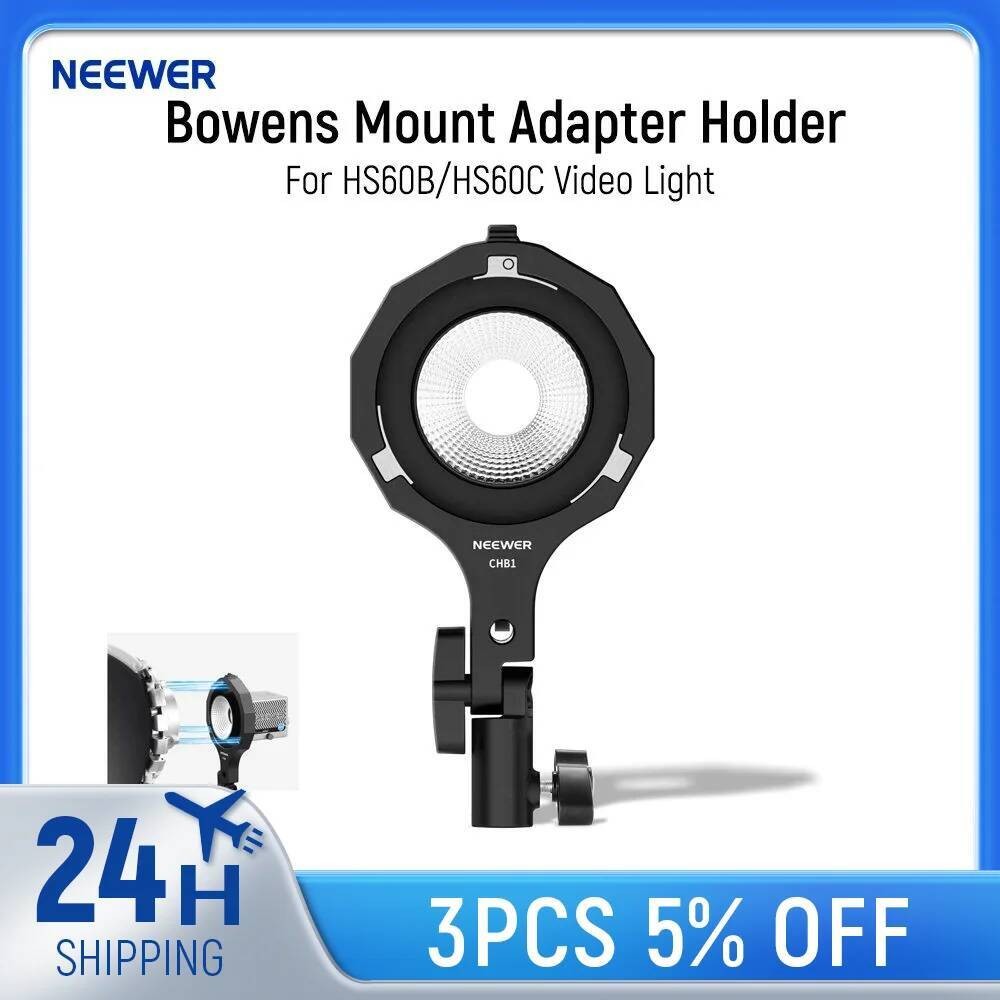 Neewer Bowens Mount Adapter Holder Mini Mount To Bowens Mount Adapter