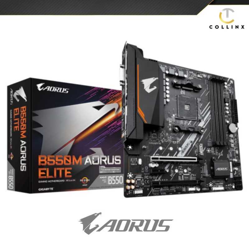 1 Gigabyte B550m Aorus Elite Motherboard | Ddr4 Am4 CPU Socket For AMD ...