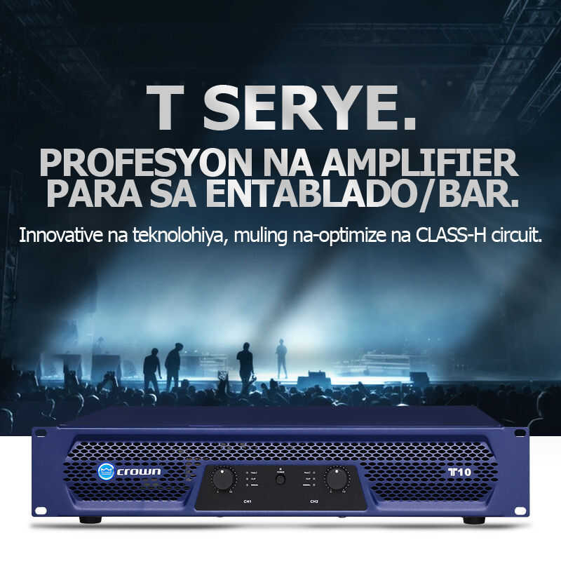 Crown/Original T10 Professional Power Amplifier,8Ohm 1600 Watts ...