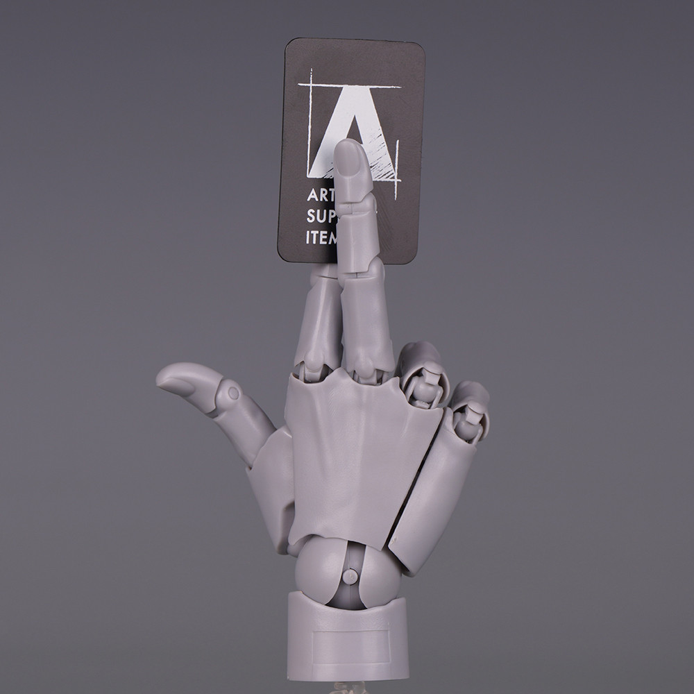 Gashapon Movable Joint Finger Hand Model - 1/2 Miniature Art Tool for ...