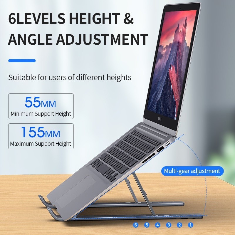 INPHIC Universal Laptop Stand Foldable | Portable Heighten Bracket ...