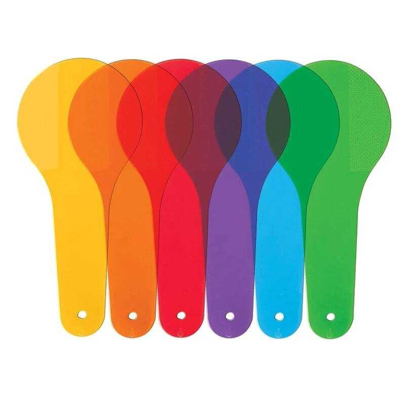 Color Mixing Paddles For Kids Eduional Toys Learning Games Montessori ...
