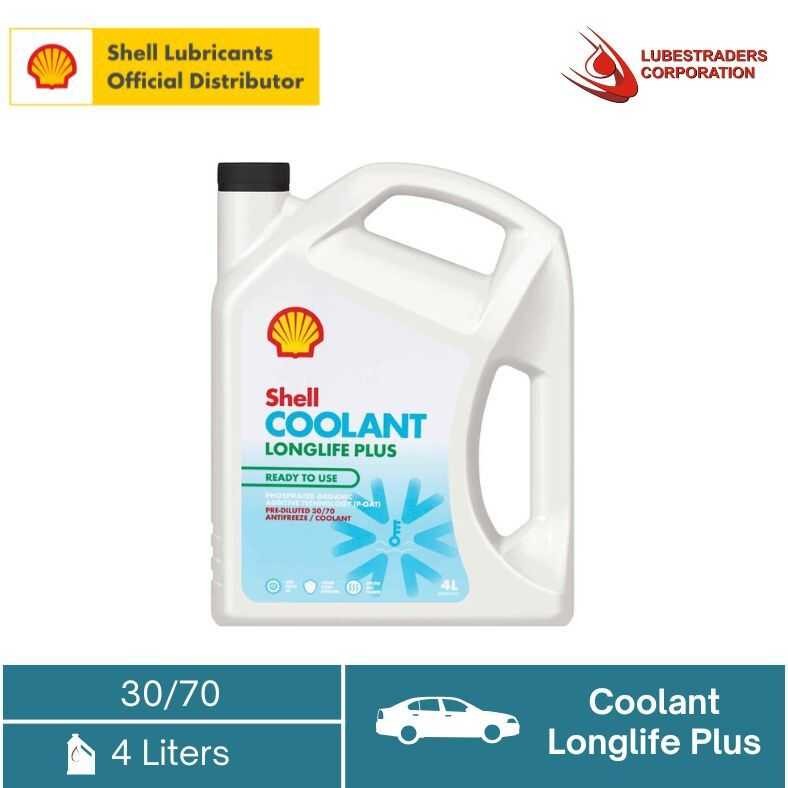 Shell Coolant Long Life Plus - Ready-To-Use 4L FDA | Shopee Philippines