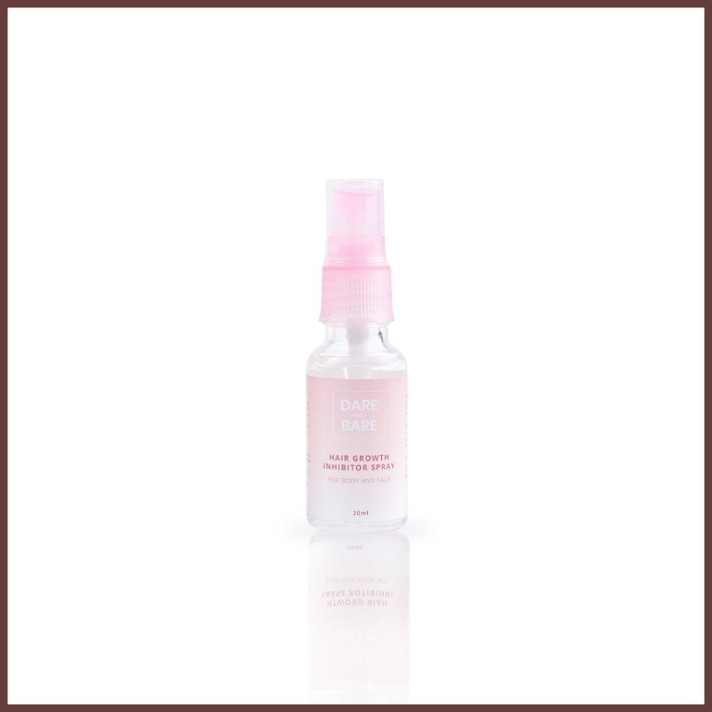 ♻ Dare to Bare Inhibitor Spray - Slow Hair Regrowth & Prevent Chicken ...
