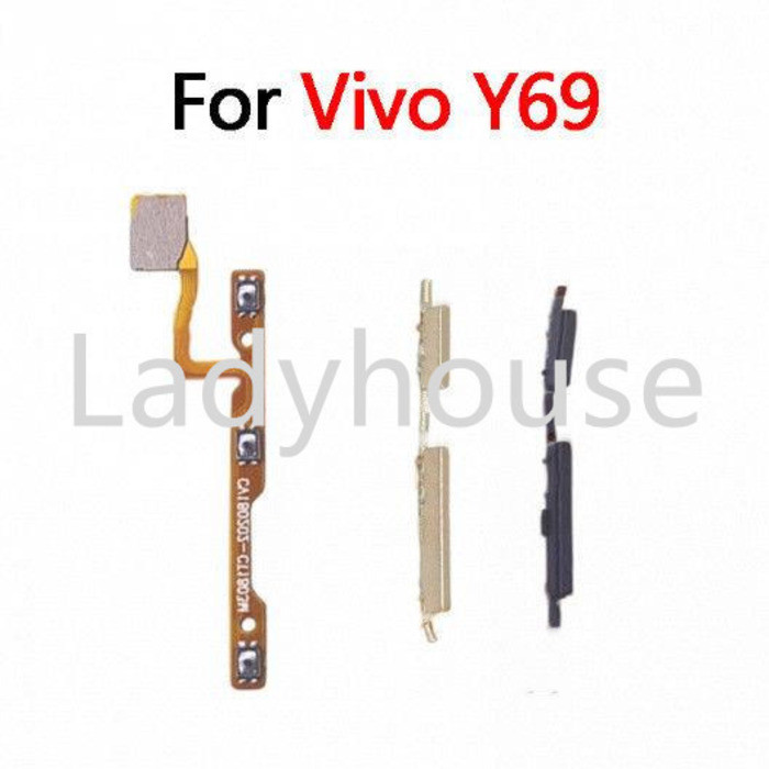 Power Button For Vivo Y69 On/Off Button Volume Control Key Button Flex ...