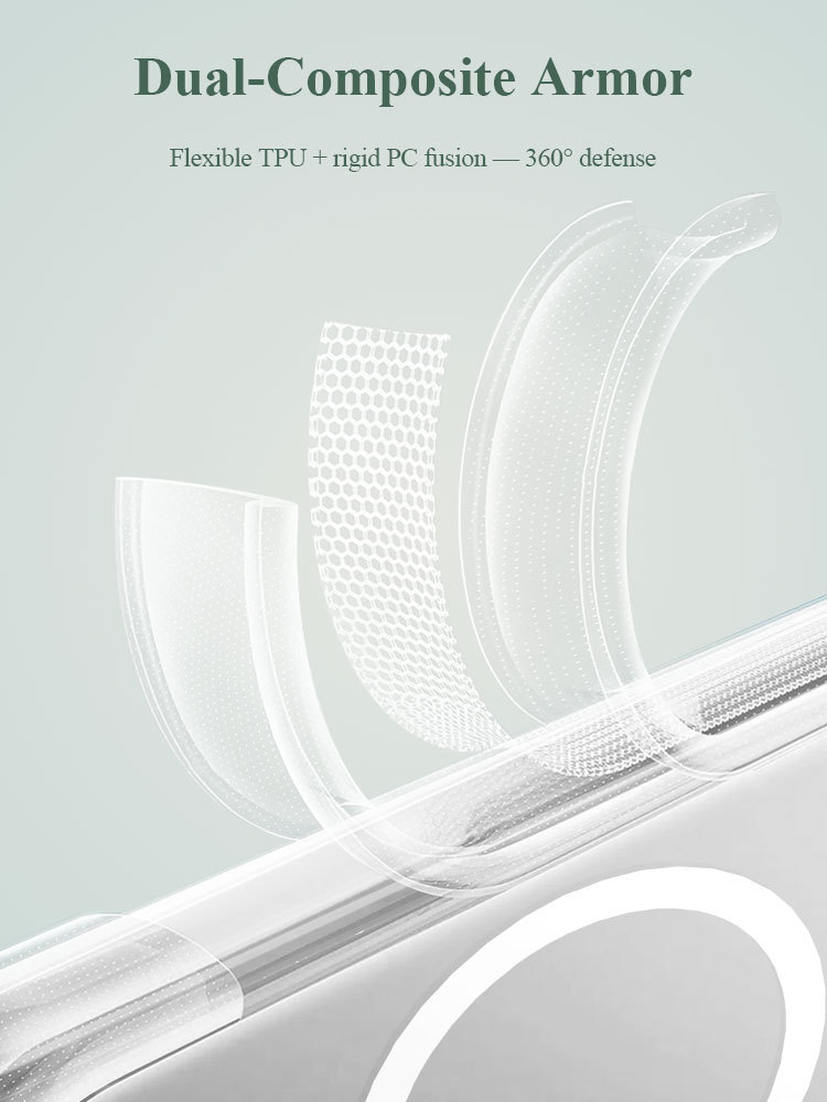 Lenuo&Lereach for Xiaomi 15T Pro 5G Magnetic Case Crystal Clear ...