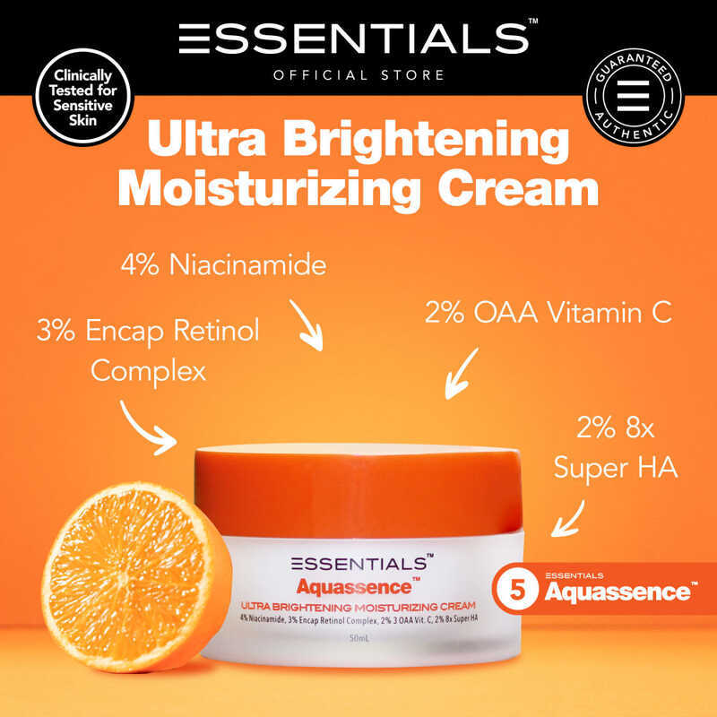 Essentials™ Aquassence™ Brightening Moisturizing Cream 50Ml Df1 ...