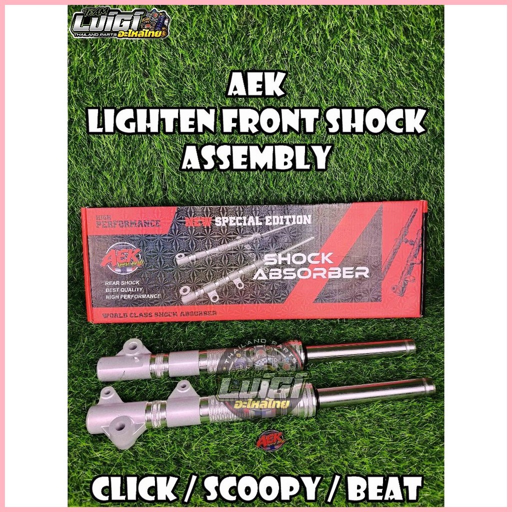 HONDA CLICK 125 / BEAT FI / CLICK 150 / SCOOPY AEK LIGHTEN FRONT SHOCK ...