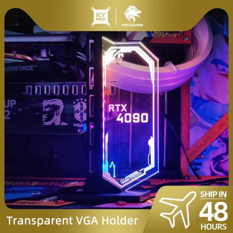 Transparent 2 6 Vertical GPU Port For RTX 4090 4080 Customize VGA ...