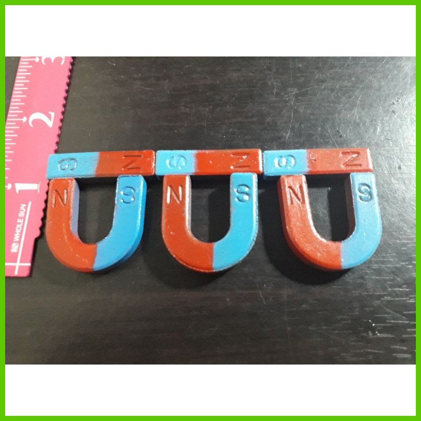 HORSE SHOE AND BAR MAGNET SET (MINI) | Shopee Philippines