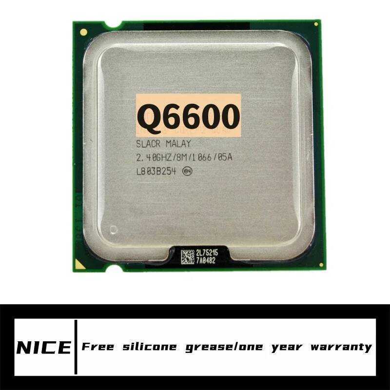Core 2 Quad Q6600 CPU Processor Sl9um SLACR 2.4Ghz LGA 775 Cpu | Shopee ...