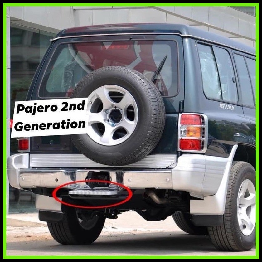 Mitsubishi Pajero / Fieldmaster 2nd Gen rear bumper step board | Shopee ...