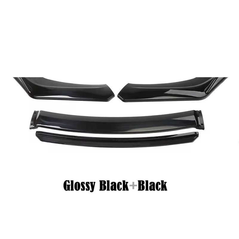 GSE Front Bumper Lip Spoiler Chin Body Kit PP Car Exterior Aerodynamic ...