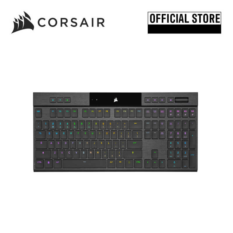 CORSAIR K100 AIR WIRELESS RGB Ultra-Thin Mechanical Gaming Keyboard ...