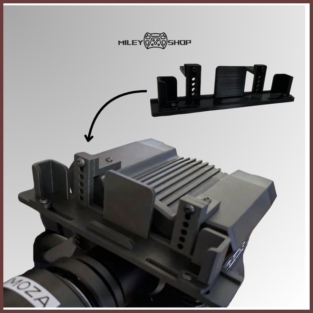 ♻ ♨ Phone holder for MOZA R3/R5/R9/R12 steering wheel (Height ...