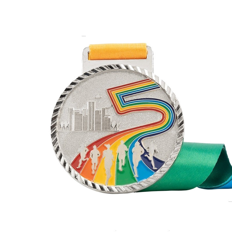 Free Ribbon, in Stock 2.75-inch Gold, Silver, and Bronze Marathon ...