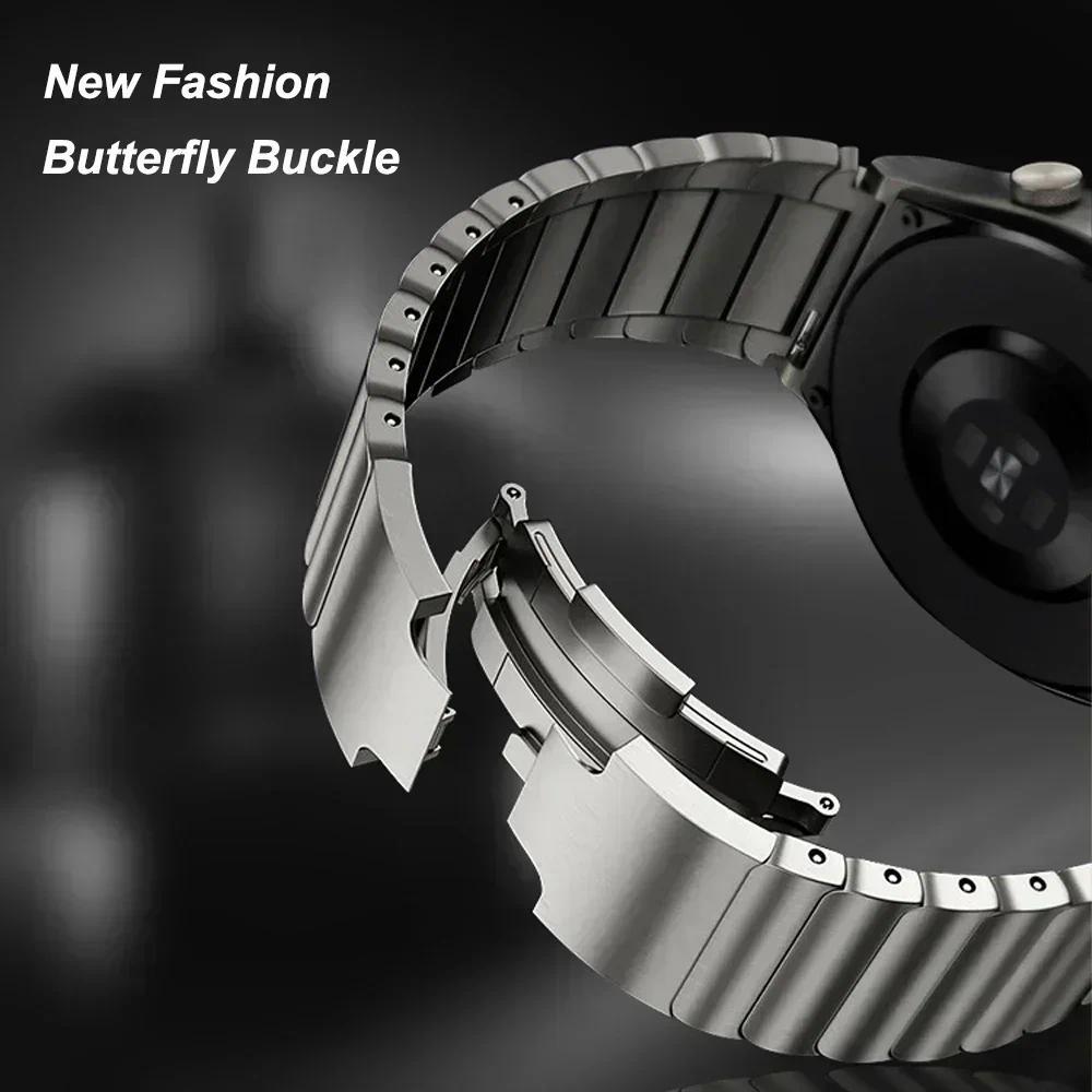 22mm Link Strap for Huawei Watch GT6 46mm/GT5/4/3/2/6Pro 46mm Stainless ...