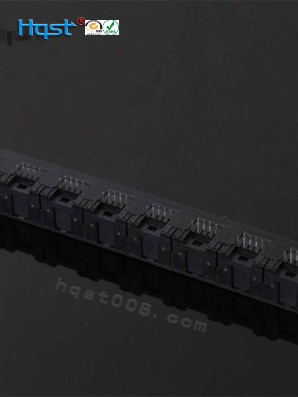 RJ45 Connector 1*8 Network Port Non-Screen with Light Short Body ...