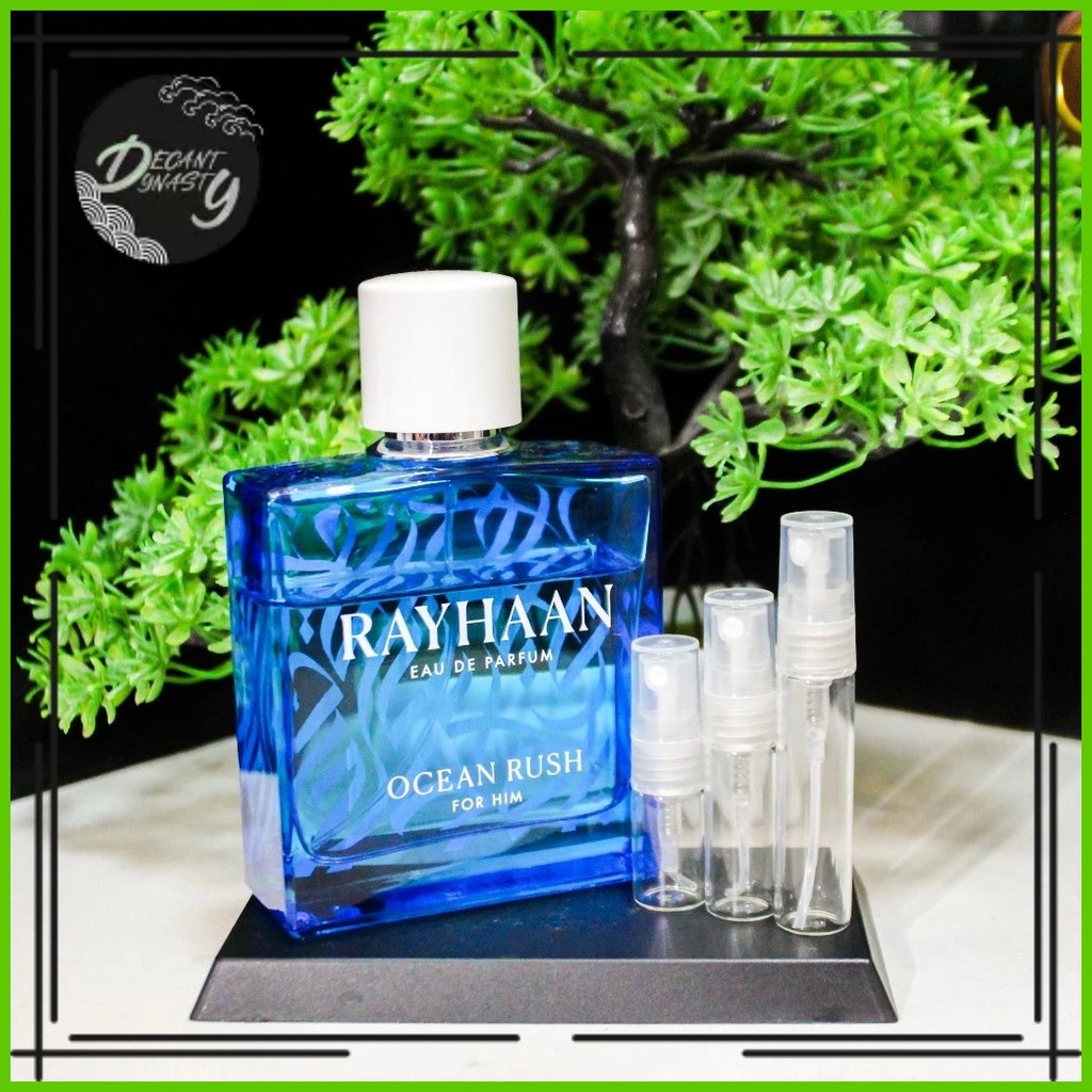 DECANT) Rayhaan Ocean Rush - (1ml, 2ml, 3ml, 5ml) | Shopee Philippines