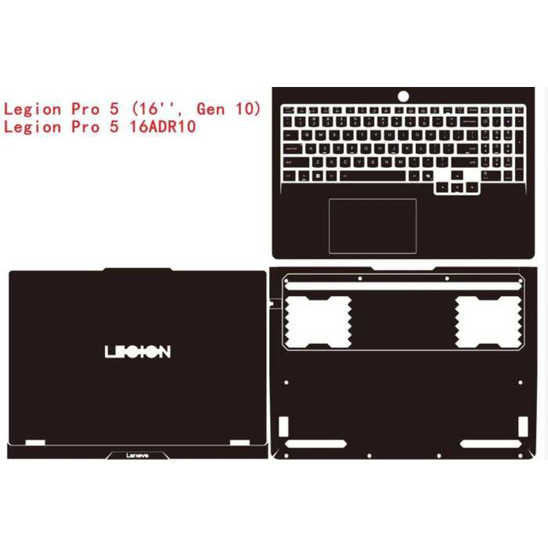 Pre Cut Laptop Vinyl Decal Cover Sticker Skin For Lenovo Legion 5 (15 ...