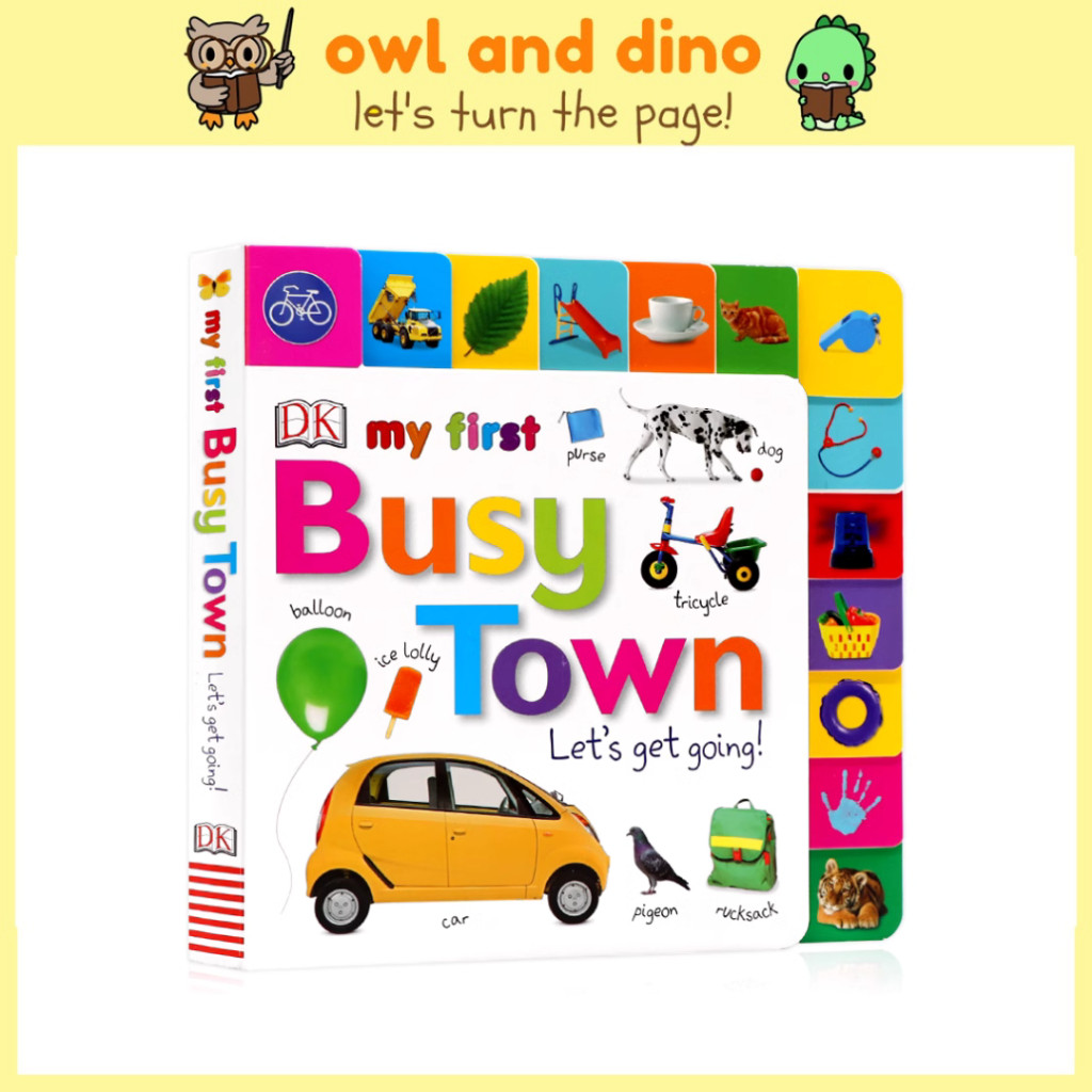DK My First Busy Town (Tabbed Board book) | Shopee Philippines