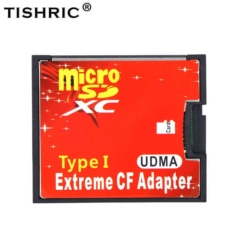 TISHRIC Micro SD TF CF Adapter Microsd/Hc To Compact Flash Type I ...