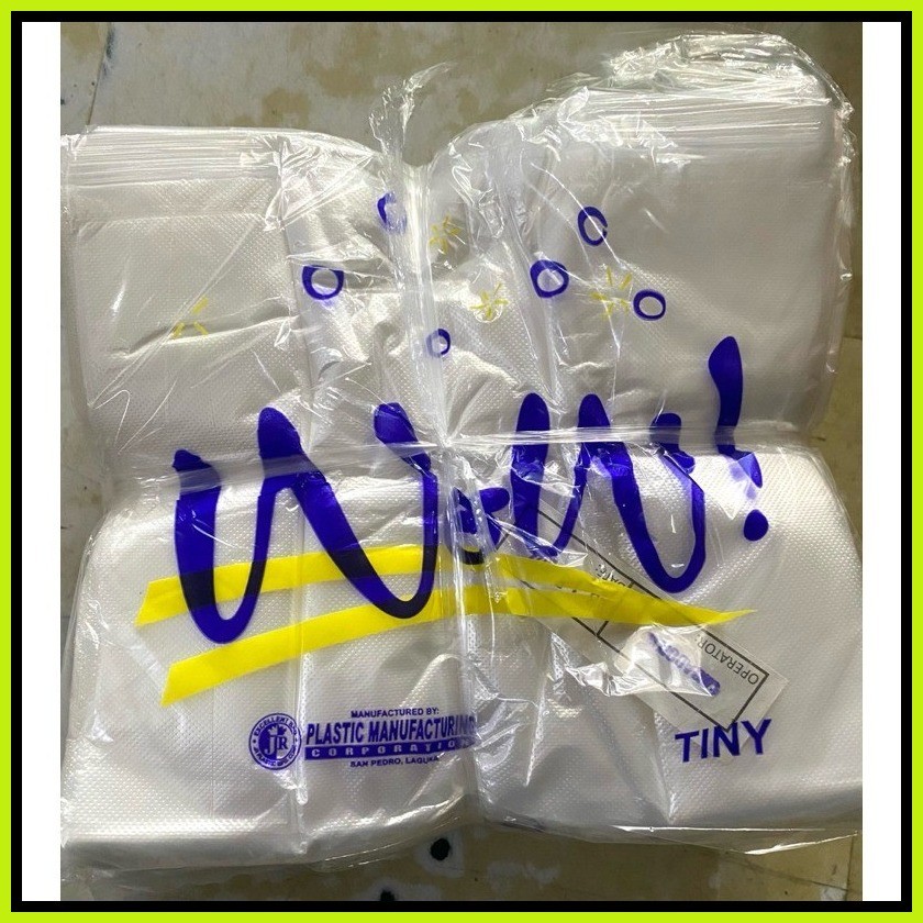 1 bundle (10 packs) Wow Mini / Tiny clear sando bag transparent ...