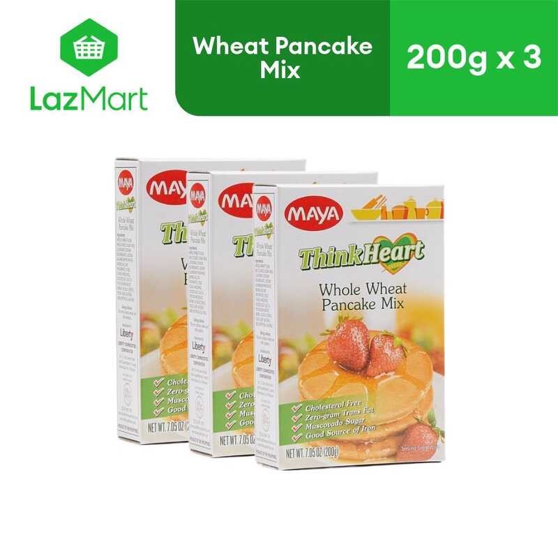 Maya Whole Wheat Pancake Mix 200G - Pack Of | Shopee Philippines