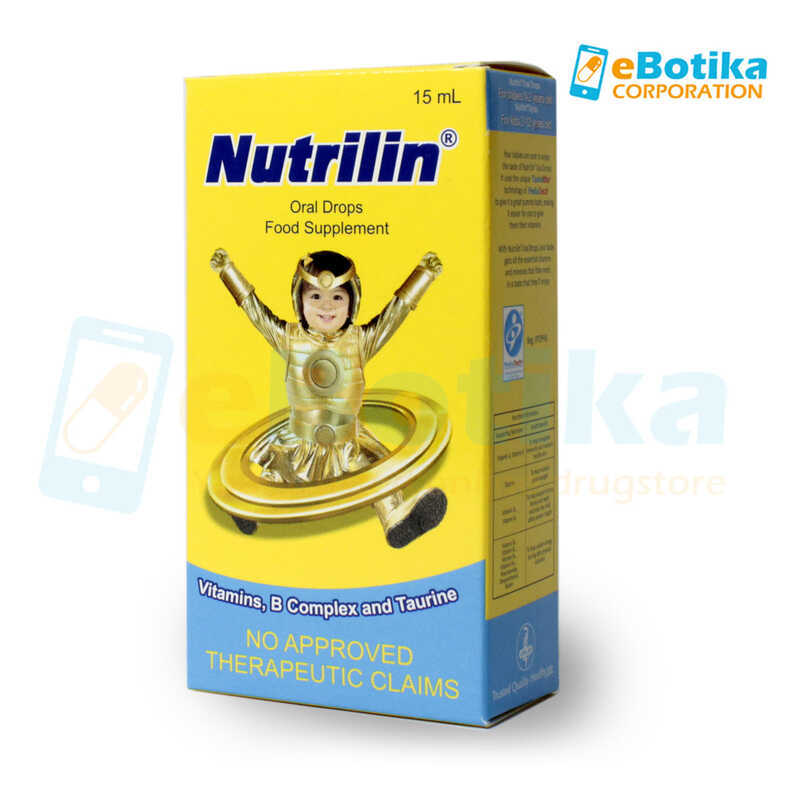 Nutrilin Oral Drops Food Supplement 15Ml 1D3 | Shopee Philippines