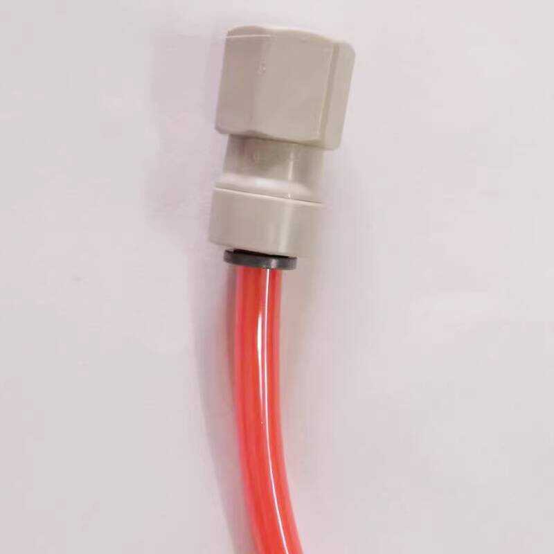 Coke Machine Syrup Quick Plug Red Transparent Hose Gas Meter Connector ...