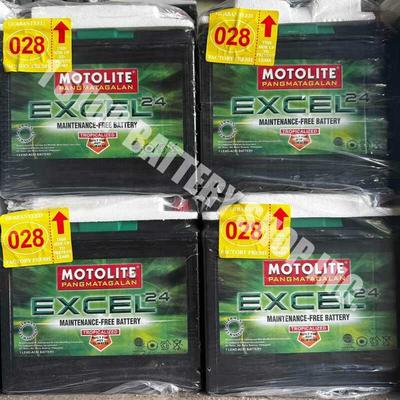 MOTOLITE 3Smf EXCEL Maintenance Free Car Battery D31l D31 D31r 3Sm 3Smf ...