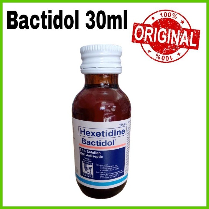 Bactidol Oral Antiseptic Gargle 30ml/ Bottle | Shopee Philippines