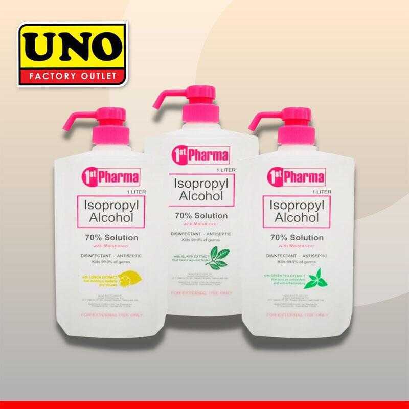 1St Pharma Isopropyl Alcohol With Moisturizer 1 Liter 037 | Shopee ...