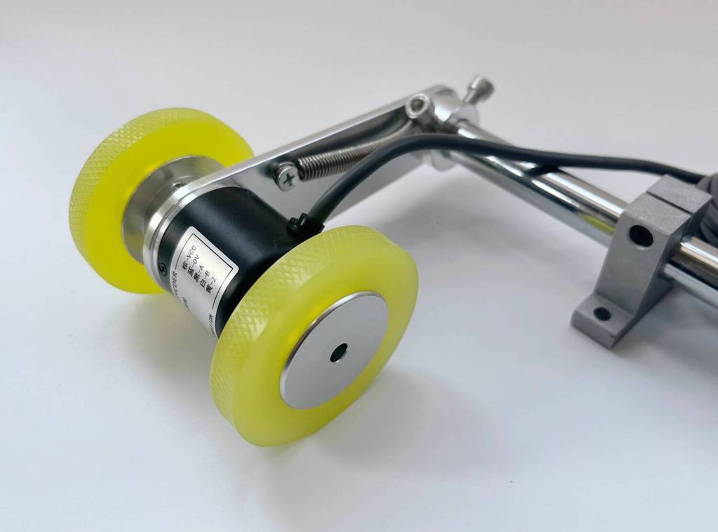 ☑♥ Encoder Mounting Bracket Encoder Dual Wheel Synchronous Wheel with ...