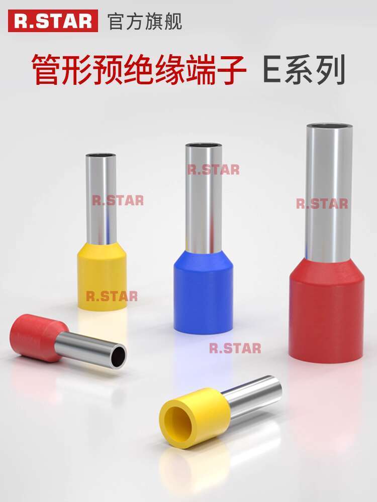 CODCOD Tube Type Terminal Block Tubular Pin Cold Press Pin Type Wire ...