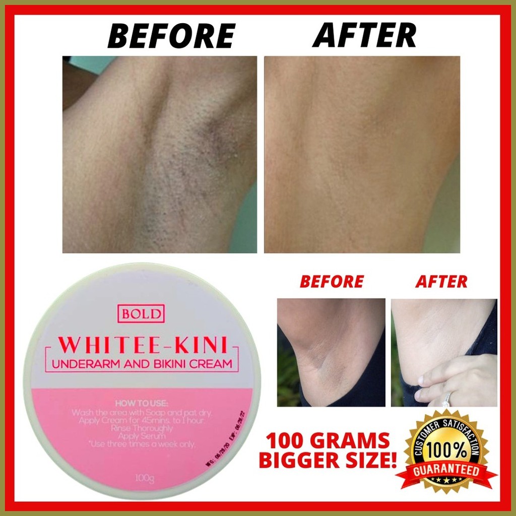 ♠ (COD) AUTHENTIC Whitee Kini Underarm and Bikini Cream BEST for ...