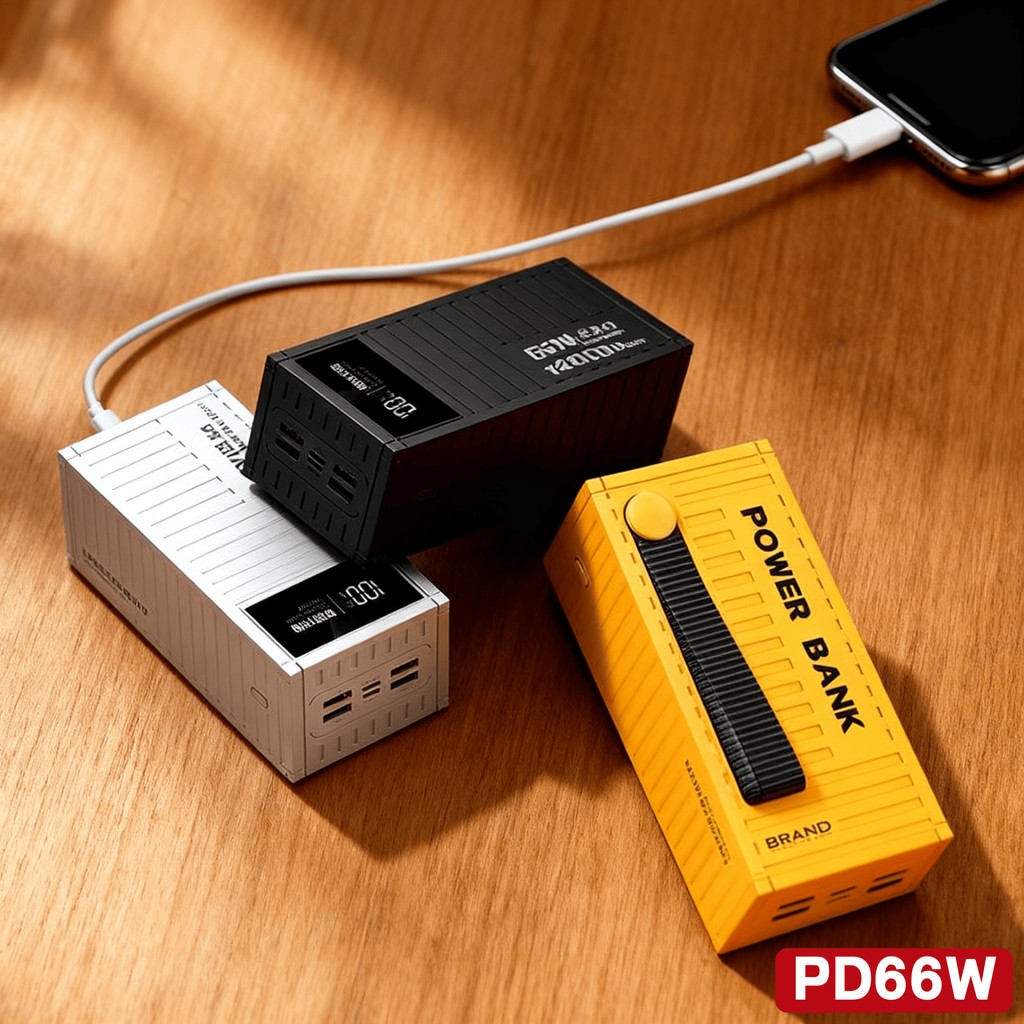 ENERX PD 66W fast charge 120000mAh heavy duty PowerBank Micro Type-C ...