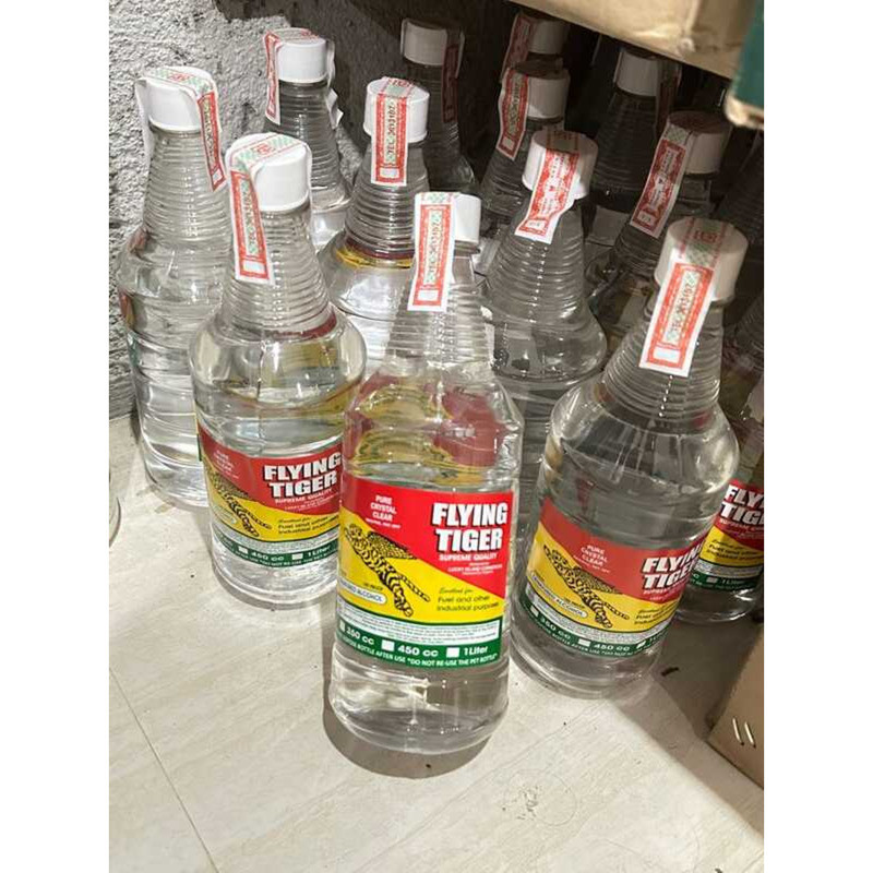 1 LITER Flying Tiger Denatured Alcohol 9D1 | Shopee Philippines