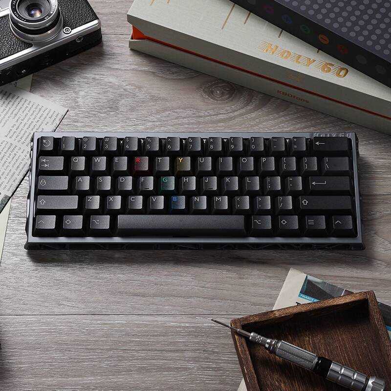 KBDfans Holy60 Hot-Swappable RGB Custom Mechanical Keyboard Kit Wired ...