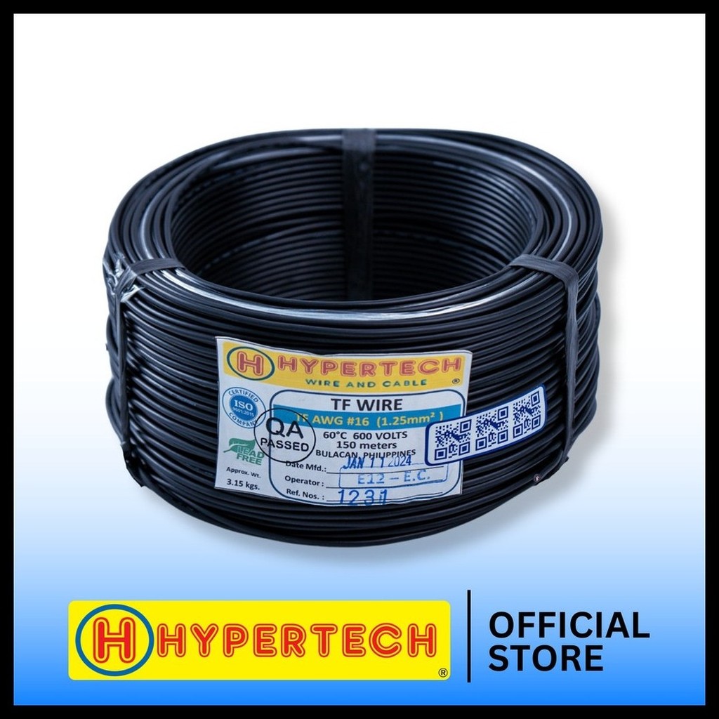 HYPERTECH TF Single Wire # 16 - 10 Meters - Stranded - Pure Copper ...