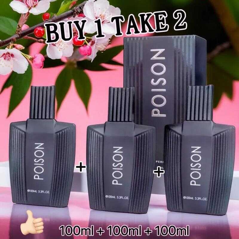 『Buy 1 TAKE 2』Poison INSPIRED COLLECTION 100 ML Perfume Men Natural Na ...