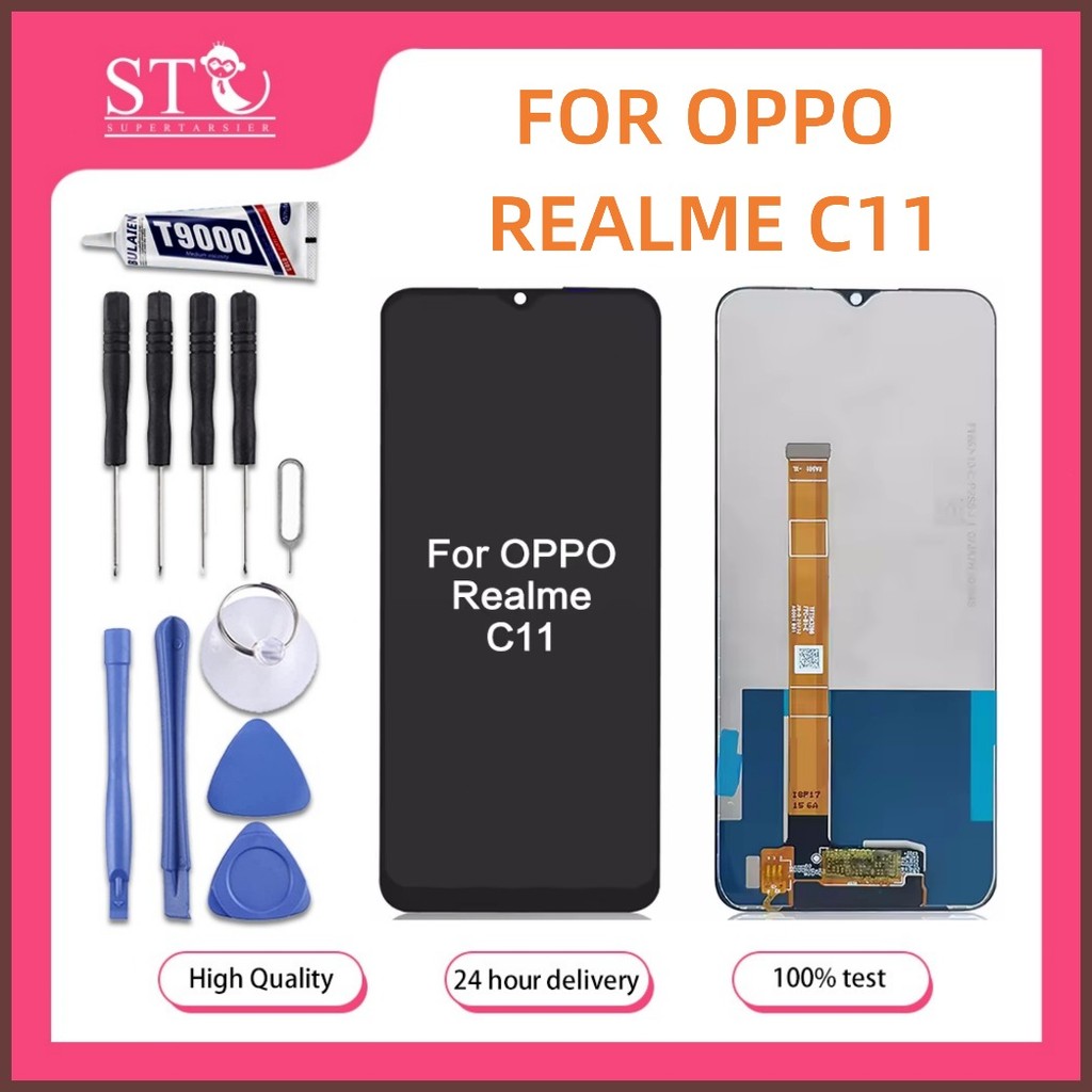 Original LCD For OPPO Realme C11 C12 C15 A16K A15 A15S LCD Compatible ...