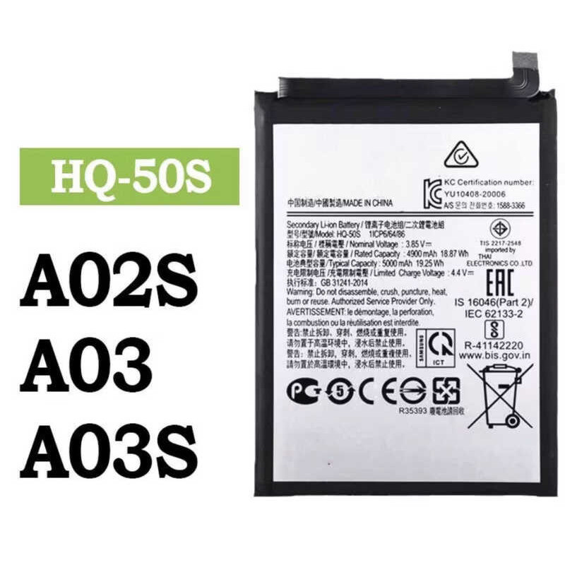ACX HIGH QLY Samsung Galaxy Battery A03 A03s Sm-A035g/Hq-50Sd 4900 ...