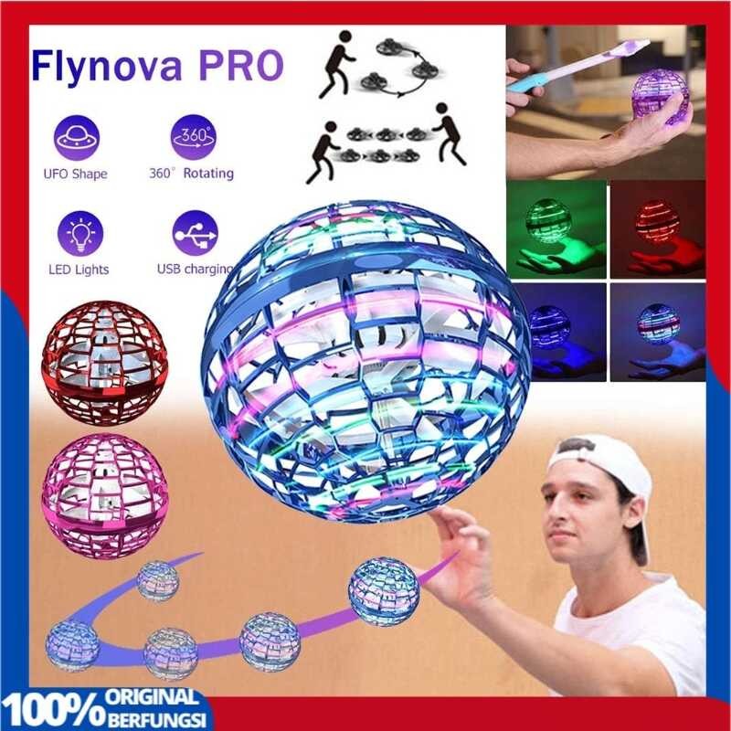 Ball Rotating Magic Drone Flying Boomerang Balls Hand Controlled Fidget ...