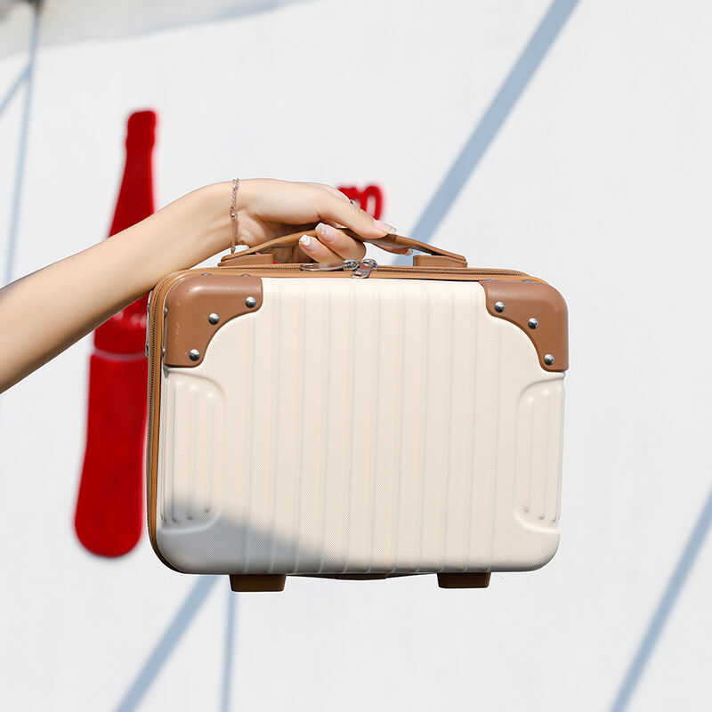 14-Inch Female Niche Fashion Simple Small Suitcase Mini Portable ...